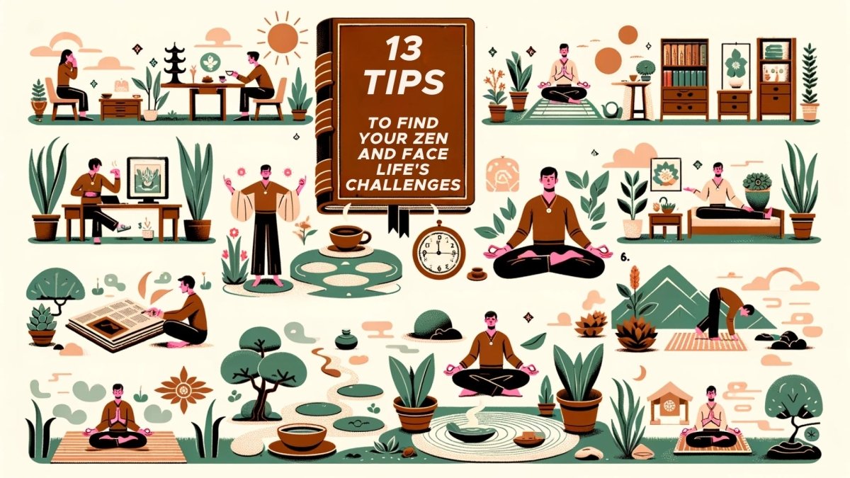 13 Practical Tips to Find Your Zen and Face Life's Challenges